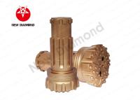 China Anti - Wear Falt Face Retrac Button Bit For Coal Mine / Construction NUMA100 for sale