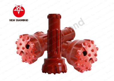 China Forging Top Hammer Drill Bits ND55 For Integral Tapered Rod , 5 Inch Size for sale
