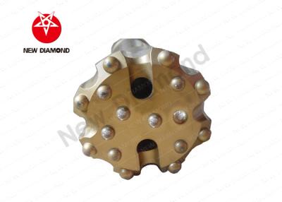 China 10'' Middle Air Pressure DTH Drill Bits Concave Face Shape Customized Air Hole for sale