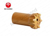China Small Retrac Ballistic Button Bits Drilling Rig Tools T38 / R38 Color Customized for sale