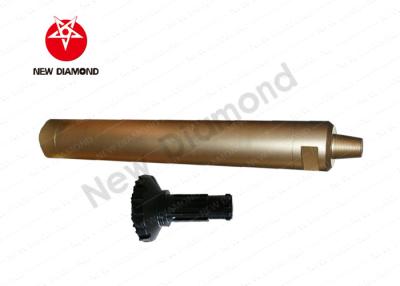 China Professional Water Well Drilling Hammer Alloy Steel For Mining Tools , Gold Color for sale
