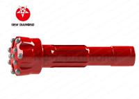 China Red Down The Hole Bits Bore Well Drill Bits Of Alloy Steel COP32 For Ore Mining for sale