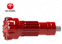 China Mountain Reinforcement Threaded Button Bits / Down The Hole Hammer Bits for sale