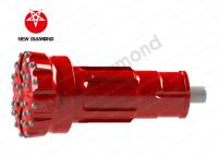China Mining Drill Top Hammer Drill Bits / Ballistic Button Bits 2 - 4 Number Vents for sale