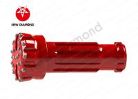 China Forging DTH Ballistic Button Bits With Convex Concave Head for sale