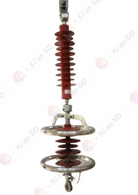 China 110kV Polymer Lightning Surge Arrester With Gap For Transmission Line for sale