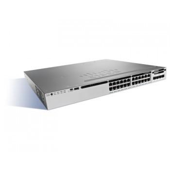 China WS-C3850-24T-L Catalyst 3850 Switch Cisco Catalyst 3850 24 Port LAN Base stackable switch for sale