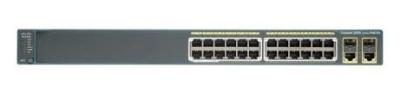China WS-C2960+24PC-L Switch Cisco Catalyst 2960 Plus , 2 T/SFP LAN Base Cisco Stackable Switches 2960 for sale
