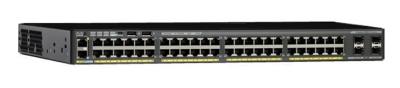 China 740W Cisco 48 Port POE Switch 2960X-48FPS-L 4 X 1G LAN Base RJ-45 Industrial for sale