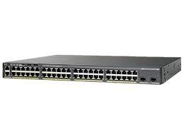China 740W Switch Cisco Catalyst 2960 48 Ports , 2 X 10G Switch Cisco 2960 Series for sale
