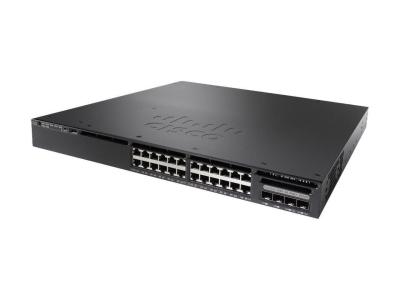 China WS-C3650-24PD-E Catalyst 3650 Switch Cisco Catalyst 3650 24 Port Data 4x1G Uplink LAN Base for sale