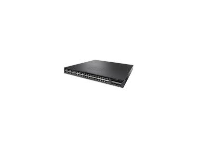 China Cisco Catalyst 3650 48 Port Full PoE 4x10G Uplink IP Base  10/100/1000Base-T for sale