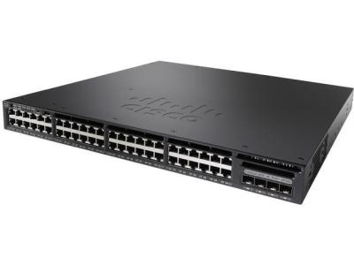 China Cisco Catalyst 3650 48 Port Full PoE 4x1G Uplink LAN Base WS-C3650-48FS-L for sale