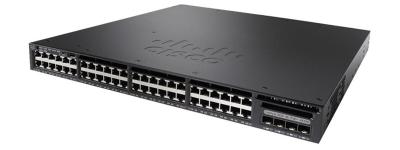 China WS-C3650-48PS-L Catalyst 3650 Switch Cisco Catalyst 3650 48 Port PoE 4x1G Uplink LAN Base for sale