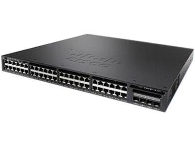 China Managed Cisco 3650 48 Port Poe Ethernet Data 4x10G Uplink LAN Base WS-C3650-48TQ for sale