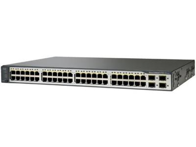 China LAN Base 4X1G Uplink Cisco 3650 Poe 48 , WS-C3650-48TS-L Cisco Switch 3650 48 Port for sale