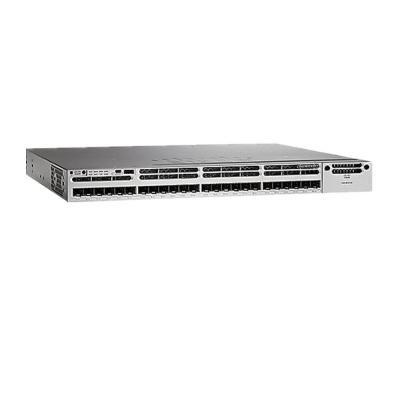 China WS-C3850-24XS-E Cisco Catalyst 3850 24 Port 10G Fiber Switch IP Services for sale