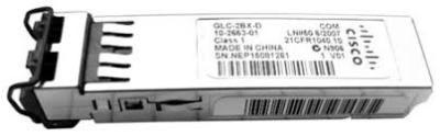 China Cisco GLC-BX40-D-I Optical Transceiver SFP,BiDi,GE,1.25Gb/s,SMF,Tx1490/Rx1310nm,40KM for sale