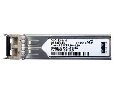 China Cisco GLC-SX-MM Optical Transceiver SFP,1.25Gb/s,GE,1000Base-SX,MMF,850nm,550M for sale