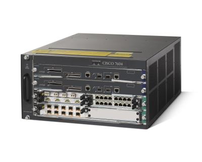China Cisco 7604 Chassis 4-Slot CISCO7604 Modular Expansion Base Chassis Spare for sale