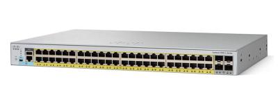 China Cisco WS-C2960L-48PS-LL 48 Ethernet PoE, 4 SFP Uplink ports LAN Lite Switch for sale