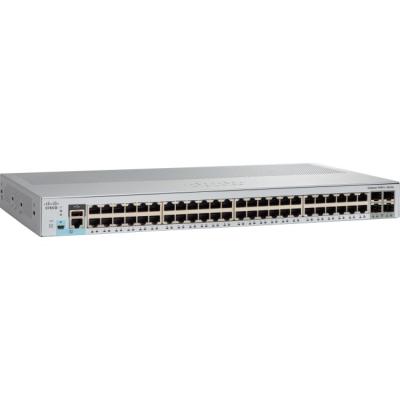 China Cisco WS-C2960L-48TS-LL 48 Port GigE, 4 x 1G SFP, LAN Lite Switch for sale