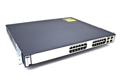 China WS-C3750G-24PS-E Cisco Catalyst 3750G-24PS Fast EN 24 Port Switch for sale