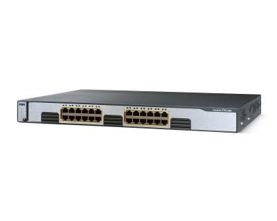 China WS-C3750G-24T-E Cisco Catalyst 3750 24 10/100/1000T Enhanced Multilayer Image for sale