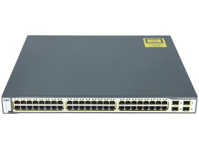 China WS-C3750G-48TS-S Cisco Catalyst 3750G 48-port 10/100/1000 + 4 SFP + IPB Image for sale