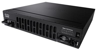 China 10/100/1000Base-T Cisco Gigabit Router ISR4451-X-AXK9 Gigabit Ethernet ISC for sale