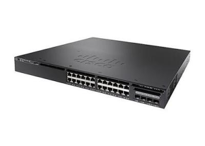 China WS-C3650-24PS-E Catalyst 3650 Switch Cisco Catalyst 3650 24 Port PoE 4x1G Uplink IP Services for sale