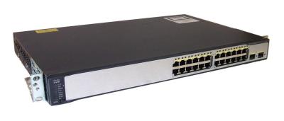 China Layer 3 Cisco Catalyst 3850 Switch WS-C3750V2-24PS-E IEEE 802.1q VLAN RJ-45 for sale