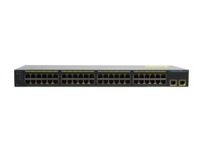 China Cisco Catalyst WS-C2960-48TT-L Ethernet Switch Catalyst 2960 48 10/100 + 2 1000BT LAN Base Image for sale