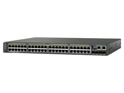 China Cisco Catalyst C2960-48TC-L Ethernet Switch 2960 48 10/100 + 2 T/SFP LAN Base Image for sale