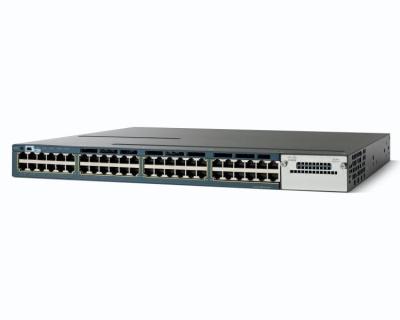 China Ethernet PoE+ Cisco Catalyst 3650 Switch WS-C3560X-48PF-S Layer 3 -48x10/100/1000 for sale