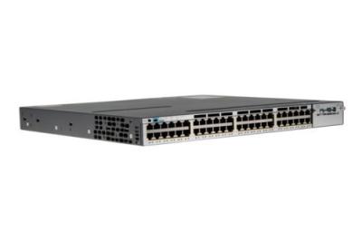 China 10/100/1000Mbps Cisco Core Switch 3850 , WS-C3750X-48PF-S Cisco 3850 Fiber Switch for sale