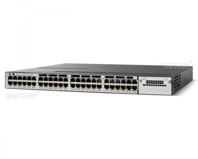 China VLAN Cisco Catalyst 3850 Switch WS-C3750X-48P-L 16.76 LB 64000 Mbps Data Transfer Rate for sale