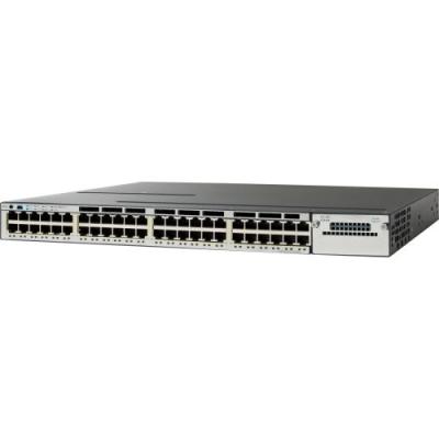 China 3750X-48T-E Cisco Catalyst 3850 Switch Managed Rack Mountable AC 120 230 V for sale