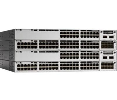 China Network Cisco Catalyst 3850 Switch Catalyst 9300 48-Port PoE+ Manageable for sale