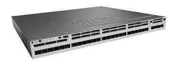 China New Sealed Cisco WS-C3850-24S-E Stackable 24 SFP Ethernet ports Switch for sale