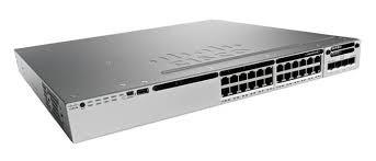China 4x 10GE Cisco 48 Port Poe Managed Switch , WS-C3850-48F-L Cisco Ethernet Switch 24 Port for sale