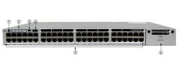 China New CISCO WS-C3850-48P-E 48 Port PoE+ 715WAC Power IP Services Switch for sale