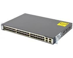 China Cisco Catalyst WS-C3750G-48PS-E Switch for sale