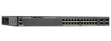 China PoE 370w 4 X 1g Cisco Gigabit Network Switch WS-C2960x-24PS-L SFP LAN Base for sale