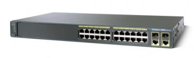 China 110 V AC Switch Cisco Catalyst 2960 Plus POE RJ - 45 Port WS-C2960+24TC-L for sale