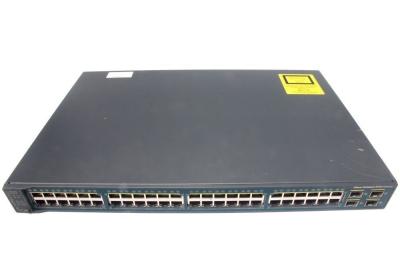 China 48 Ethernet Ports Cisco Network Switch 4 Expansion Slots WS-C3560V2-48TS-E for sale