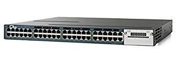 China 256 MB  Memory Cisco Network Switch 48 Port Full POE IP Base  WS-C3560X-48PF-S for sale