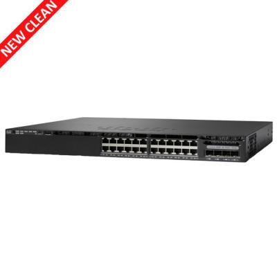 China IPS Cisco Gigabit Ethernet Switch WS-C3650-24PS-E AC Power 4x1G Uplink IP for sale