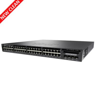 China WS-C3650-48TQ-E Desktop Switch Cisco 48 Ports Gigabit Cisco Catalyst Gigabit Switch for sale
