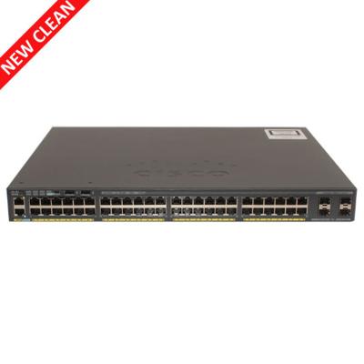 China New Clean WS-C2960X-48LPS-L Cisco Catalyst 48 ports LAN Base stackable switch for sale